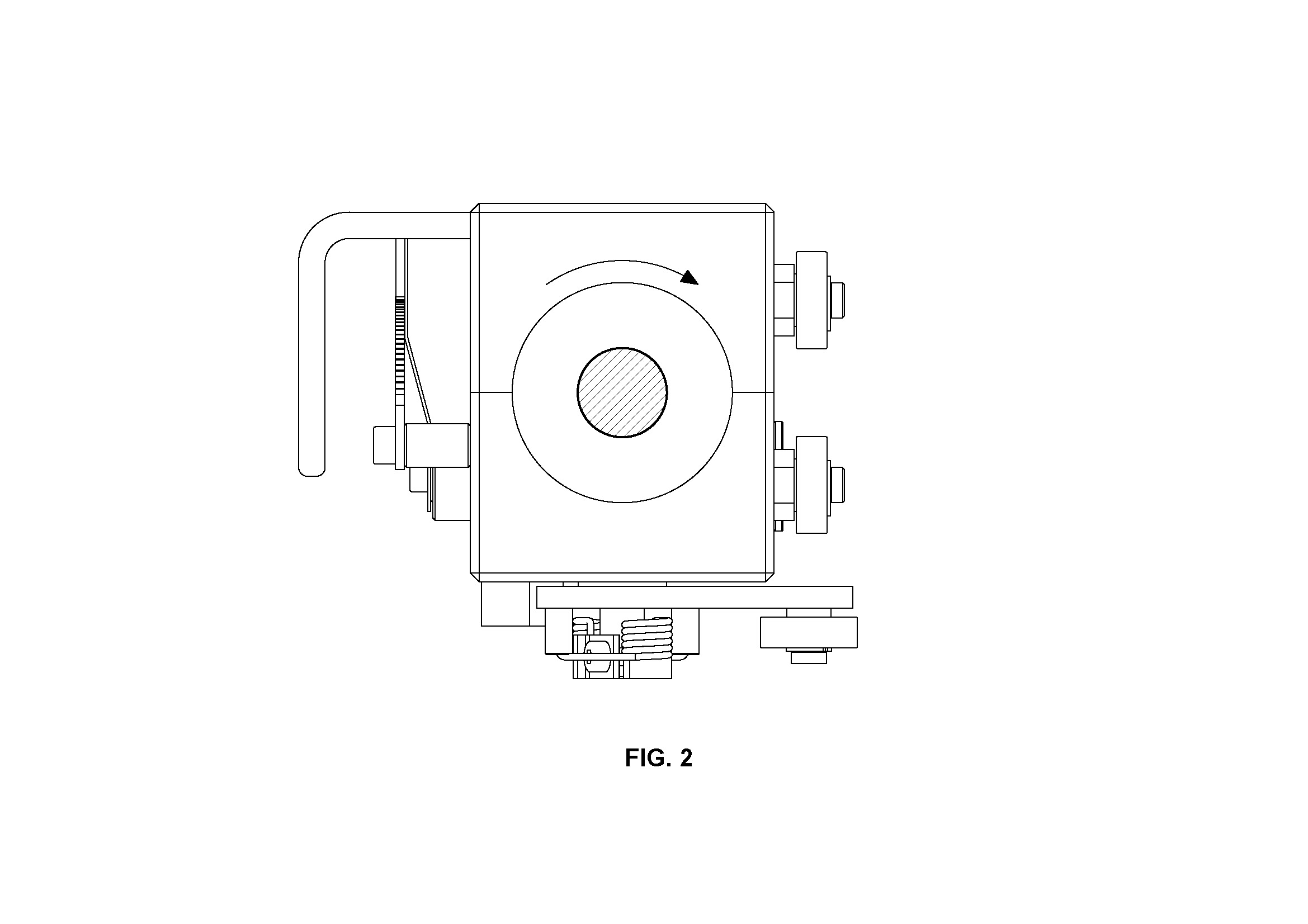 Installing Traverse Unit On The Shaft